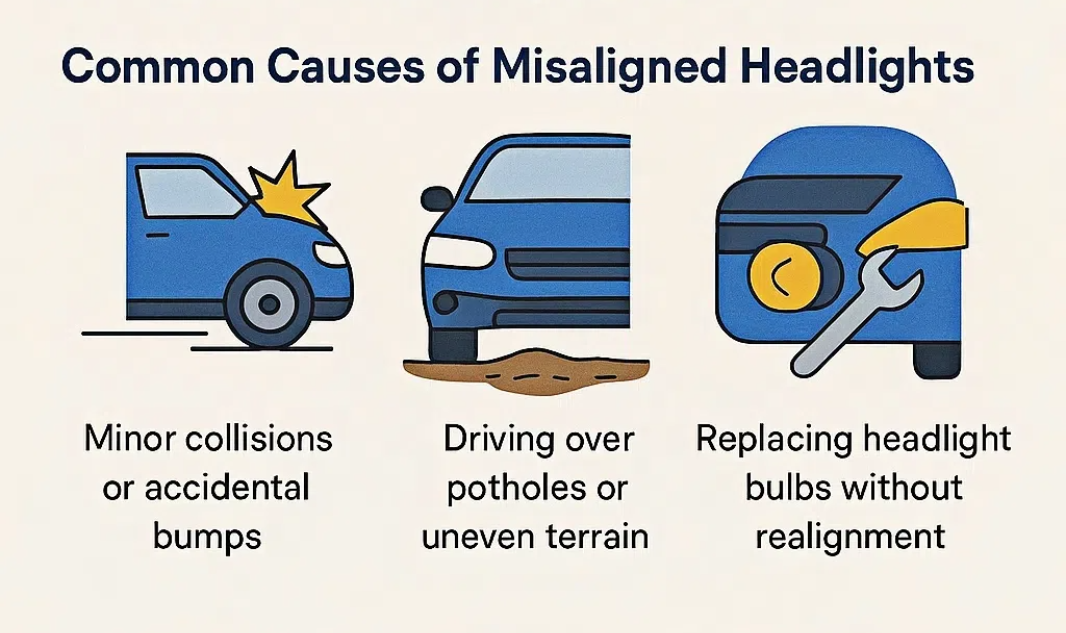 How to Adjust Car Headlights for Better Night Driving – VLAND™